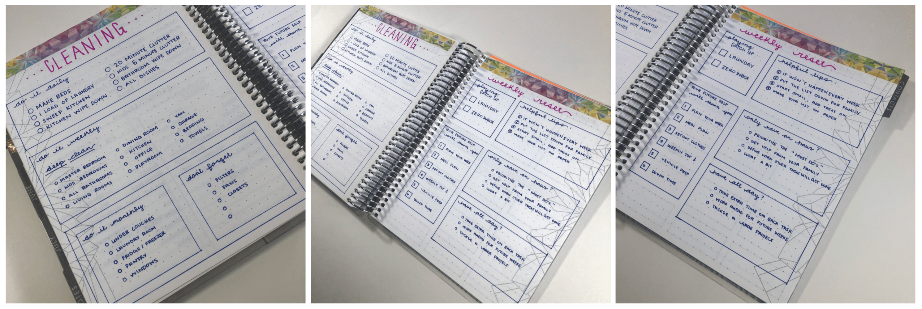 2019 2020 Erin Condren Setup